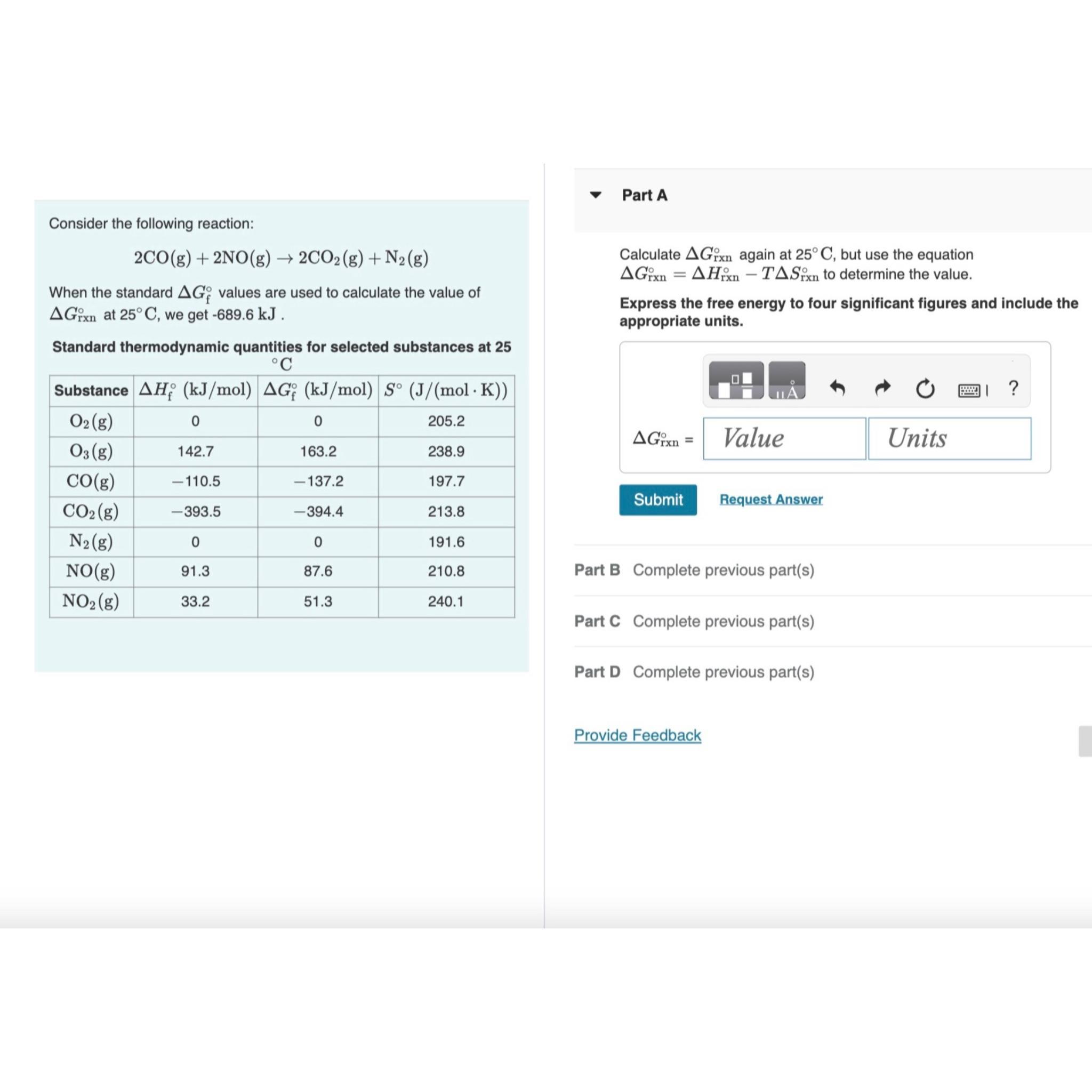 Solved Consider the following | Chegg.com