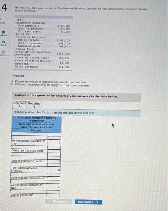 Solved The folowing information pertains to Flaxman | Chegg.com