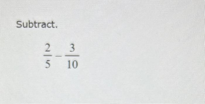 Solved Subtract. 52−103 | Chegg.com