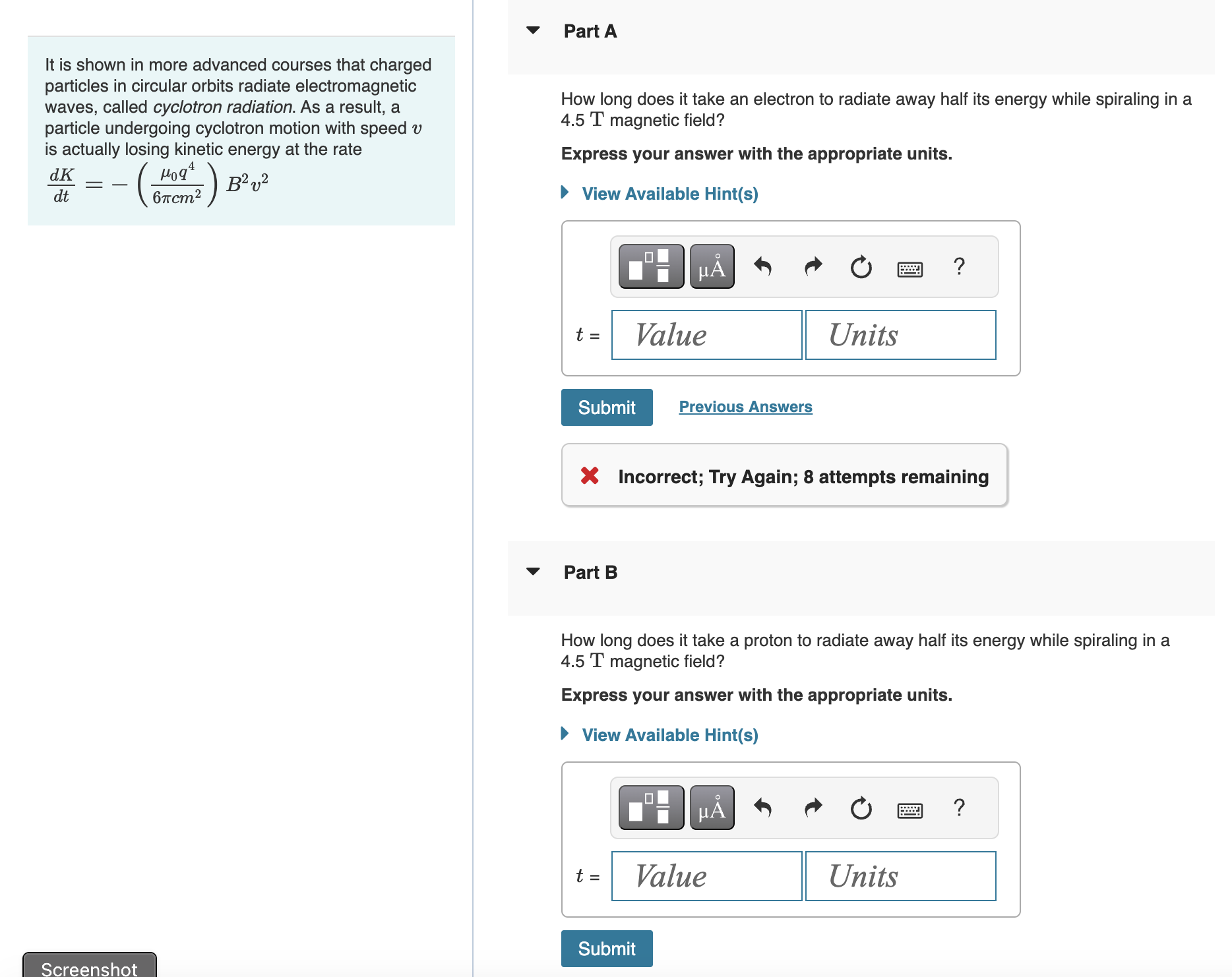 Solved Part AIt is ﻿shown in ﻿more advanced courses that | Chegg.com