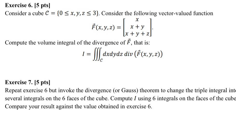Exercise 7. [5 ﻿pts]Repeat exercise 6 ﻿but invoke the | Chegg.com