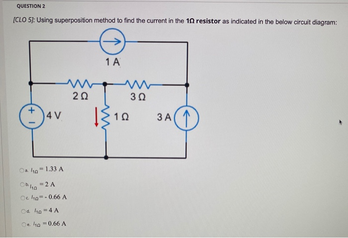 Solved QUESTION 2 [CLO 5): Using superposition method to | Chegg.com