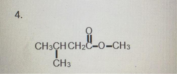 Solved Part 3: Name the structure 1. O CH3CH2CHCH2CH2CH2CH | Chegg.com