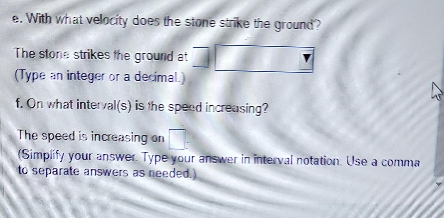Solved Suppose a stone is thrown vertically upward from the | Chegg.com