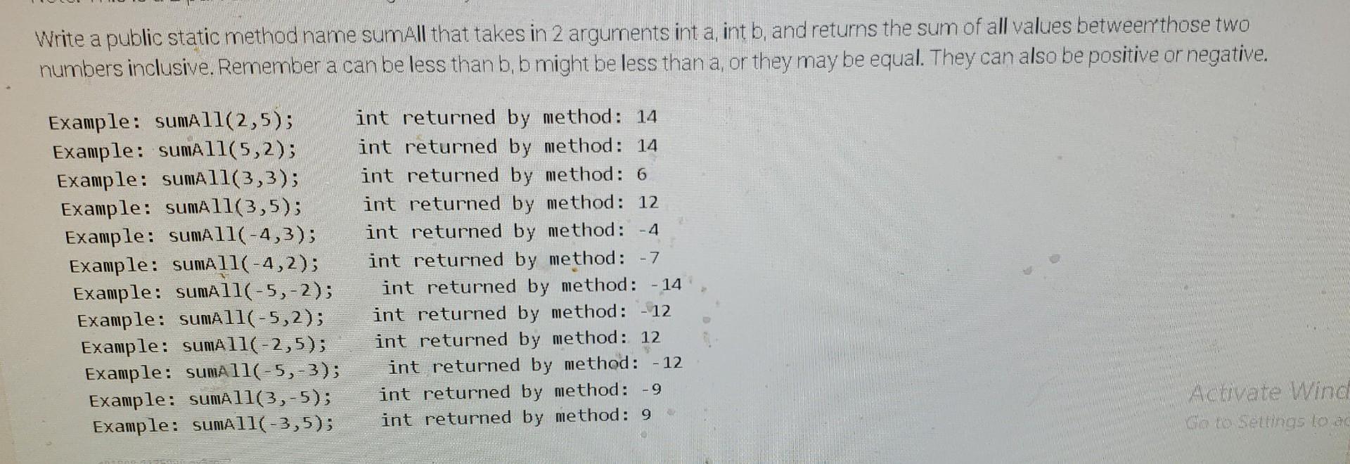 Solved In Java coding and comment ea line so I can | Chegg.com
