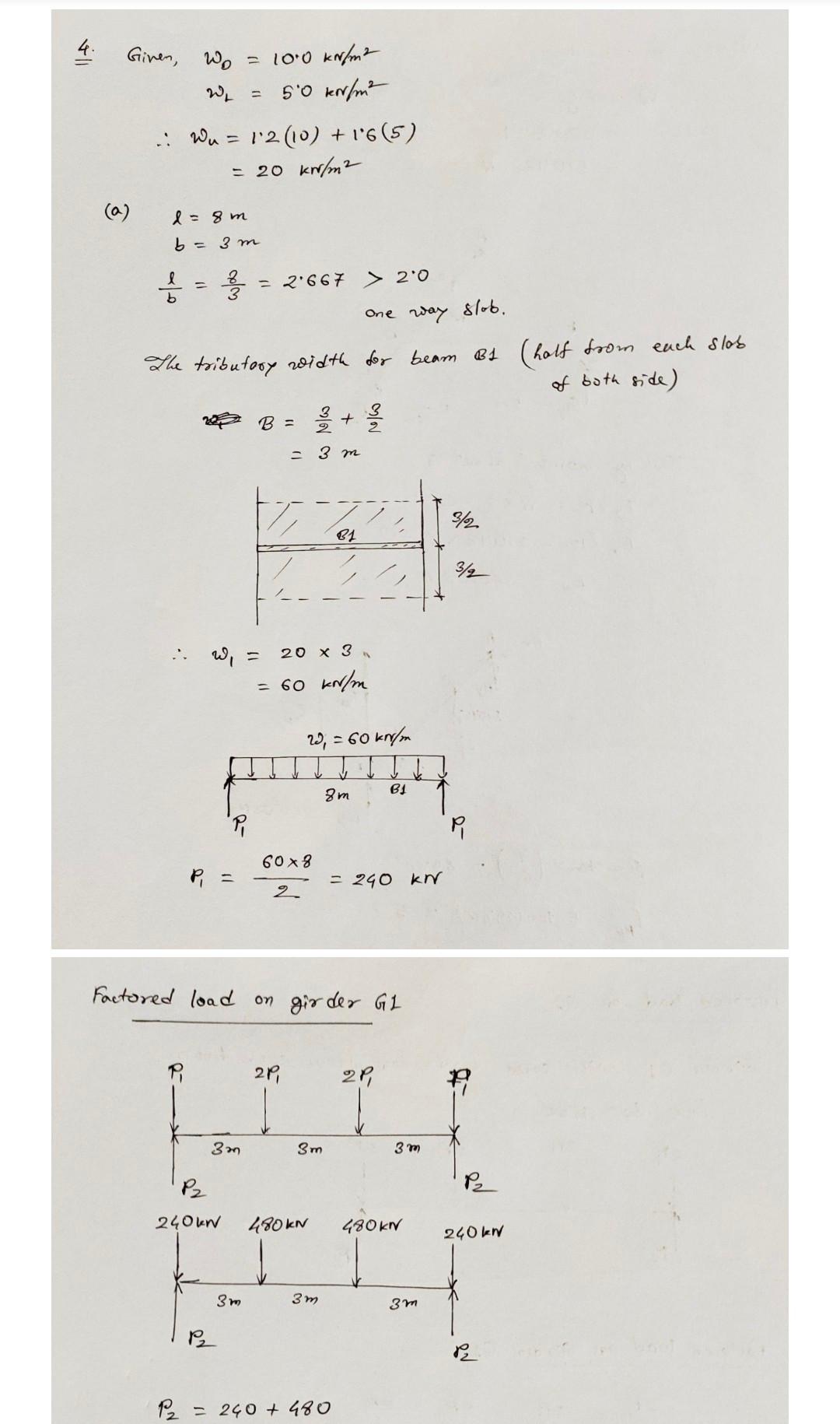 Solved Assignment #1: Loads (3 Problems, 50 marks Total) | Chegg.com
