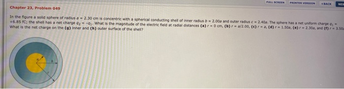 Solved FULL SCREEN PRINTER VERSION BACK NEX Chapter 23, | Chegg.com