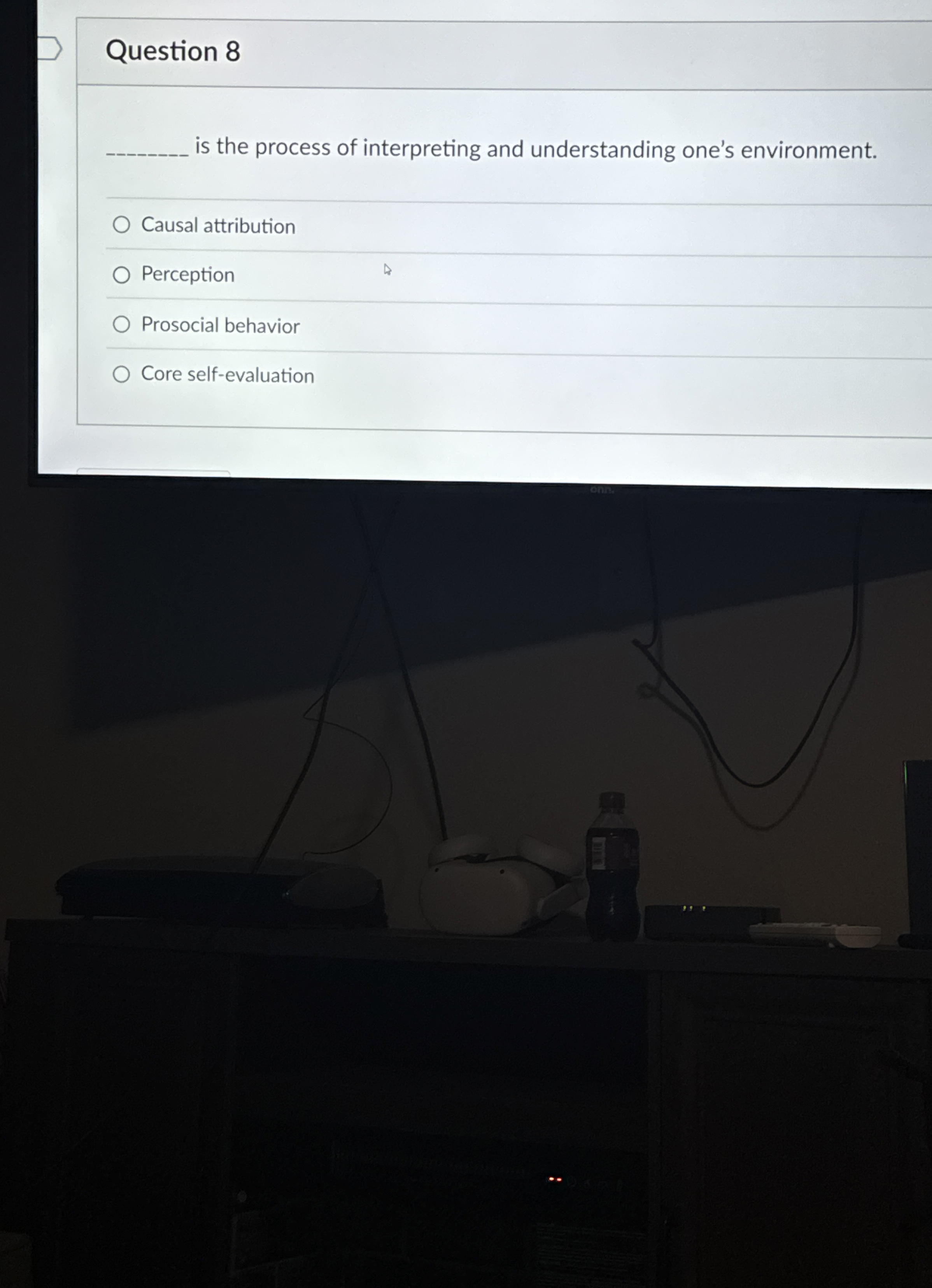 Solved Question 8is the process of interpreting and | Chegg.com
