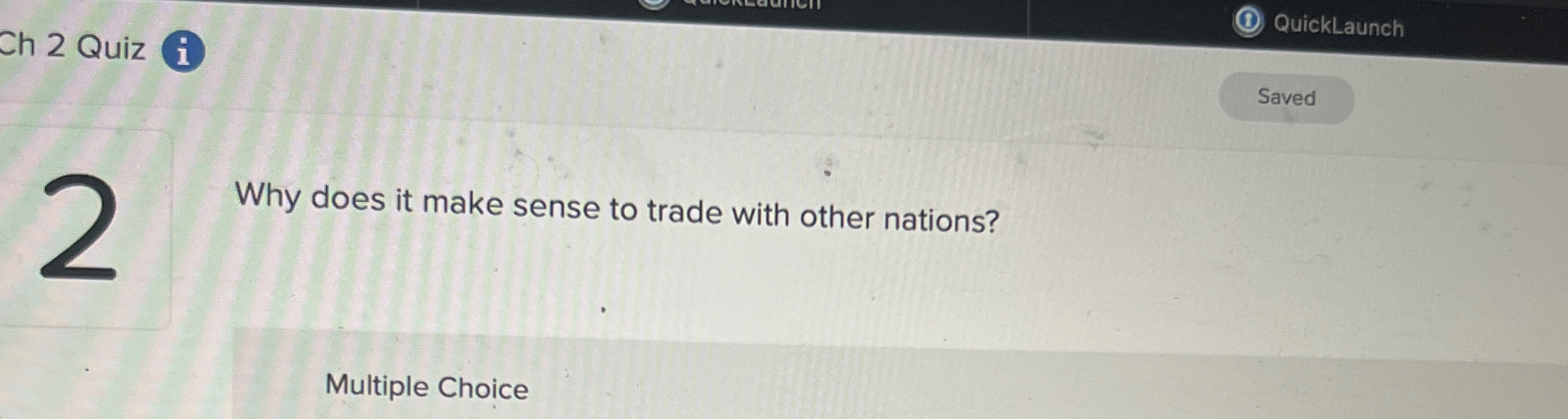 Solved Why does it make sense to trade with other | Chegg.com