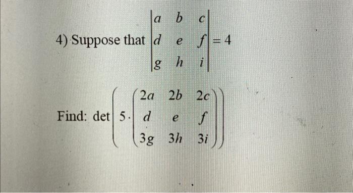 Solved Hello! Can someone break down this linear algebra | Chegg.com