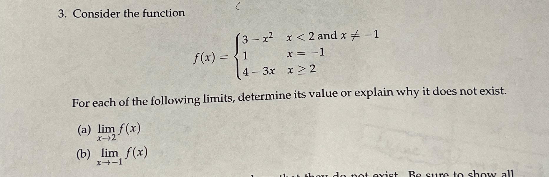 Solved Consider the | Chegg.com