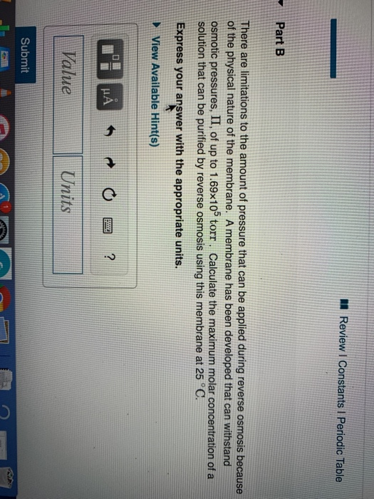 Solved Review | Constants 1 Periodic Table Part B There are | Chegg.com