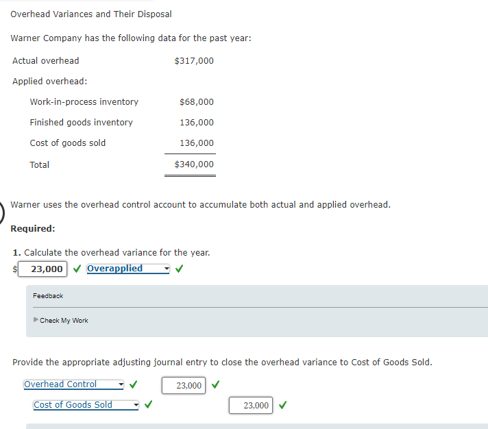 Solved Check My WorkAssume the variance calculated is | Chegg.com