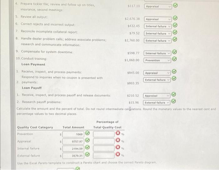 Solved > > > 4. Prepare tickler file; review and follow up | Chegg.com