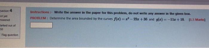 Solved section 4 Instructions: Write the answer in the paper | Chegg.com