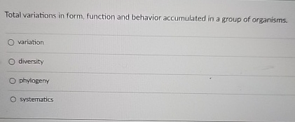 Solved Total variations in form, function and behavior | Chegg.com