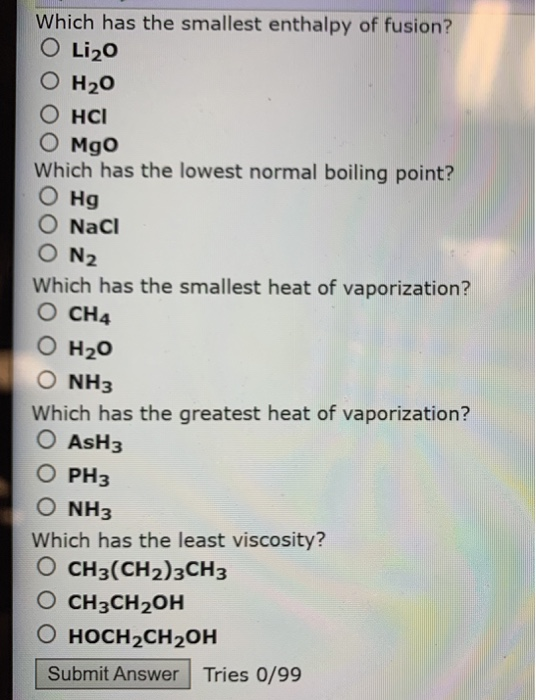 C2cl4 Boiling Point