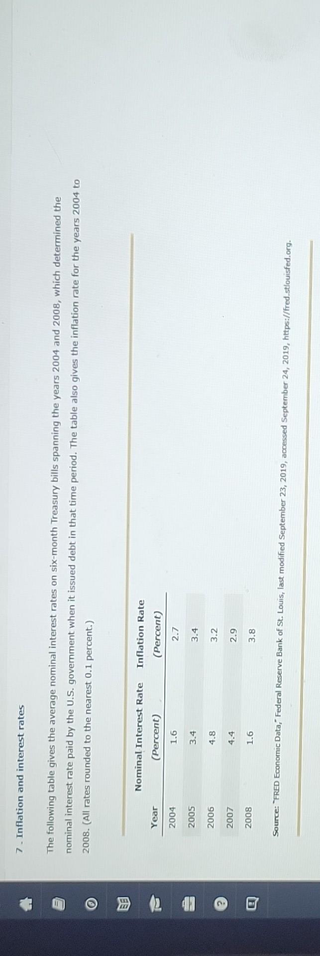 Solved According to the table, in which year did buyers | Chegg.com