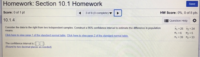 Solved Ework Section 10 1 Homework D Save Homework