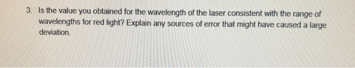 Table 2: Distance Measurements Grating Measurement of | Chegg.com
