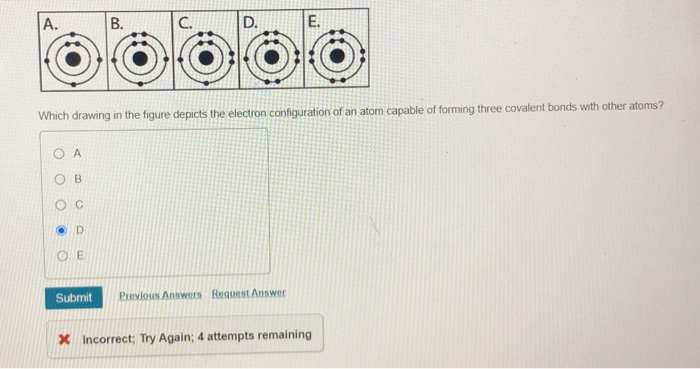 Solved A. B. D. E. Which drawing in the figure depicts the | Chegg.com