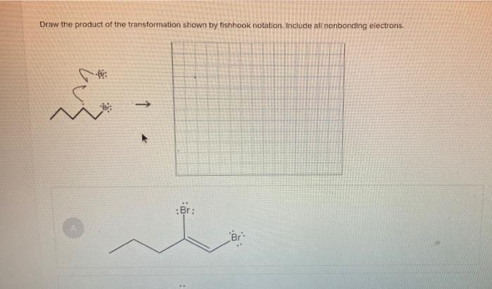 Solved Draw the product of the transformation shown by | Chegg.com