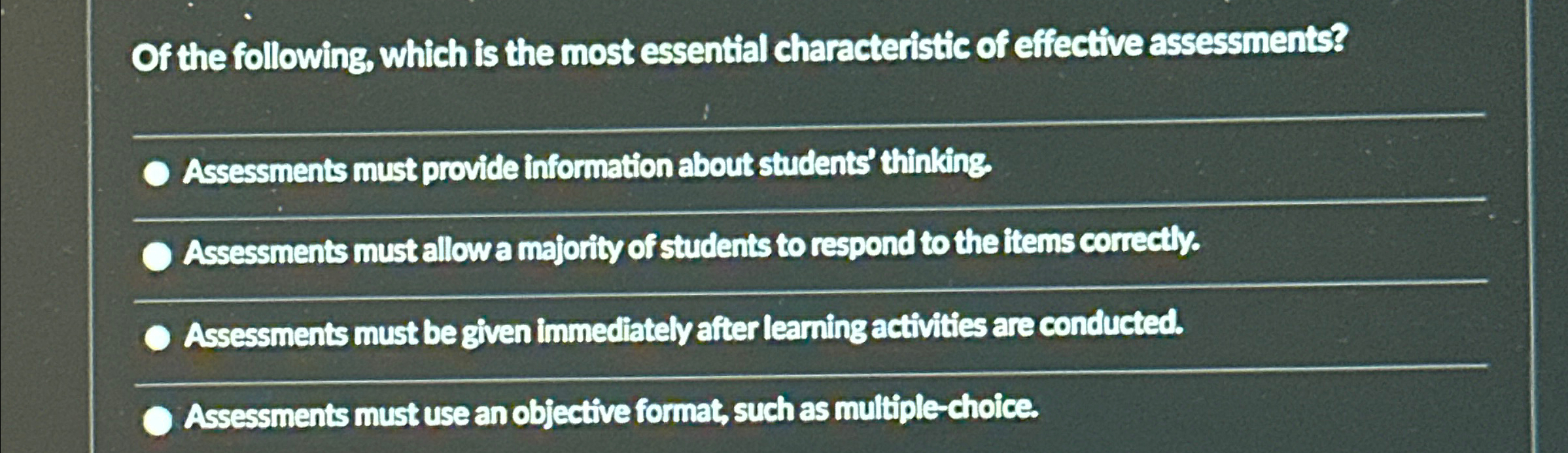 Solved Teachers can use oral questioning to help adjust | Chegg.com