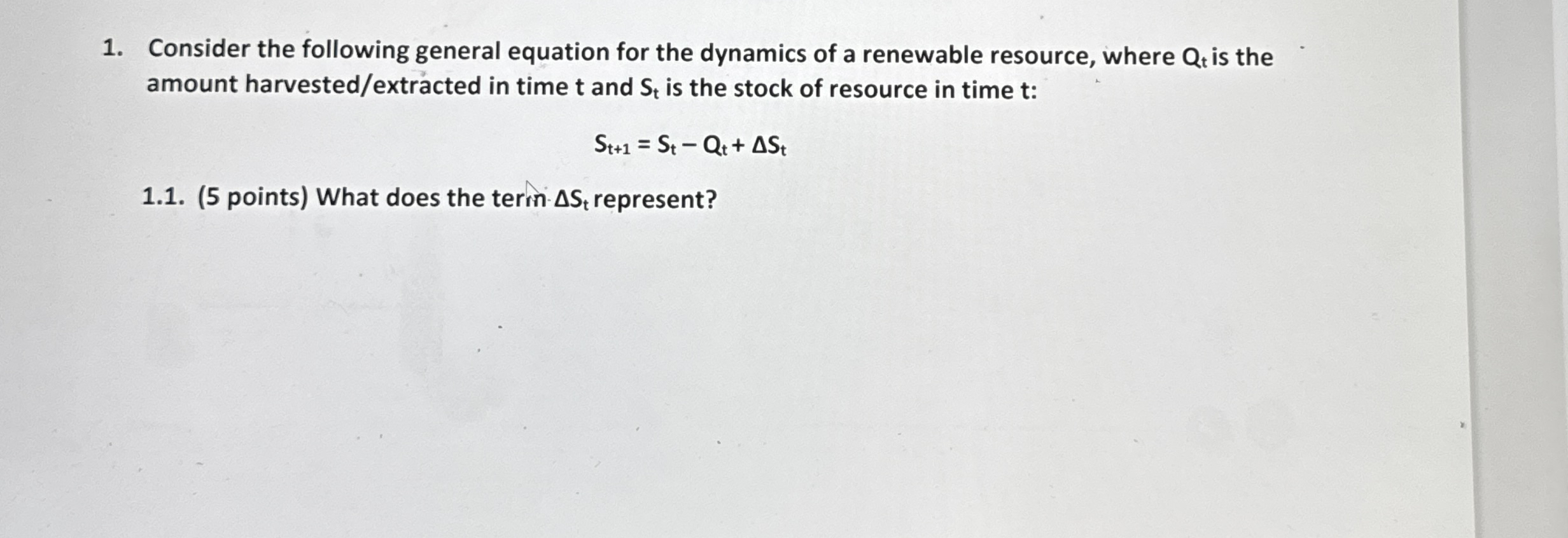 Solved Consider the following general equation for the | Chegg.com
