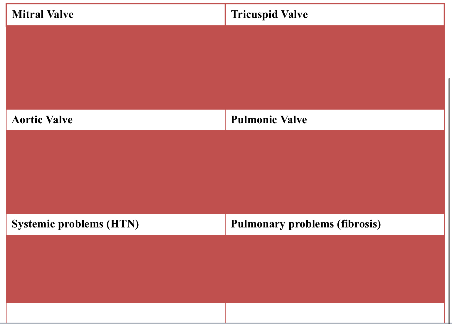 Solved For each box there is an indication to a problem. | Chegg.com