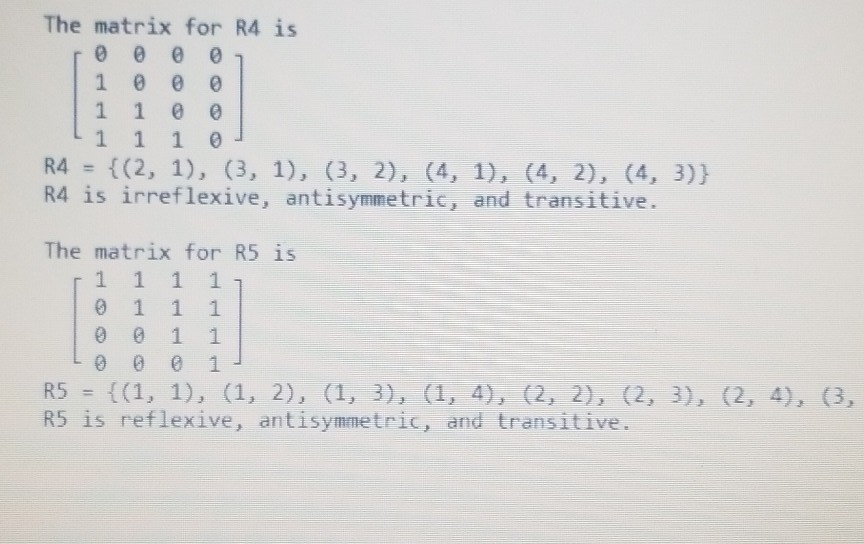 Solved bool is_irreflexive (const int a ] [COLS], const int | Chegg.com