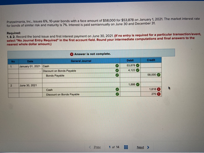 Solved Pretzelmania Inc Issues 6 10 year Bonds With A Chegg