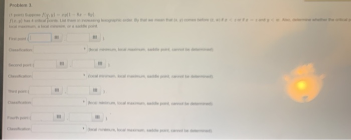 Solved Problem 3 Second point Third point | Chegg.com