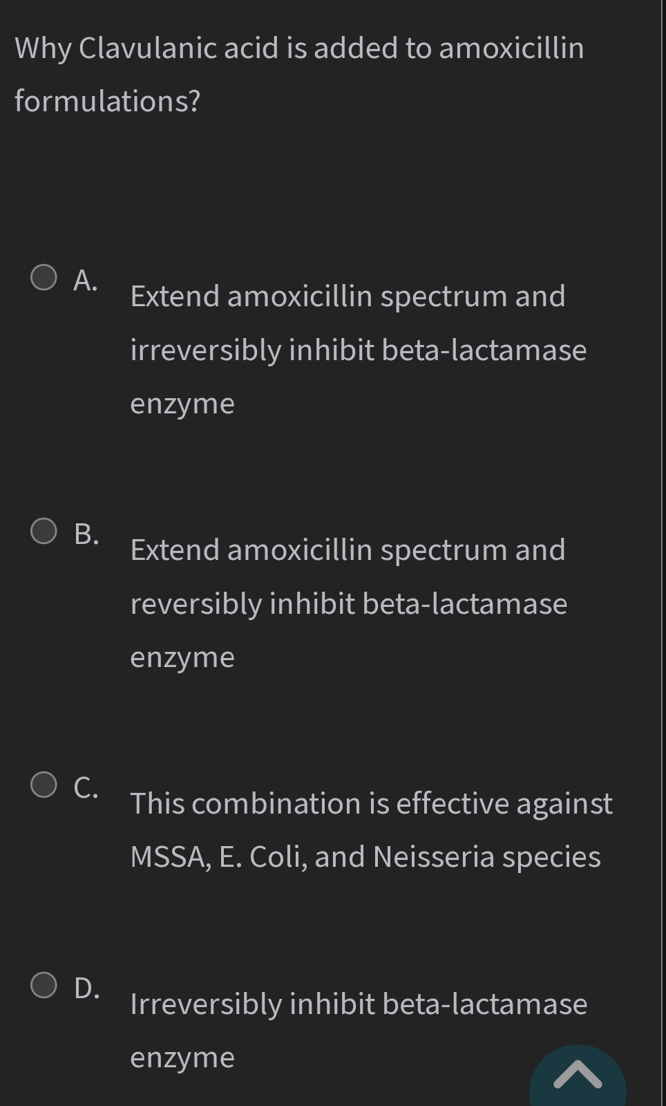Why Clavulanic acid is added to amoxicillin | Chegg.com