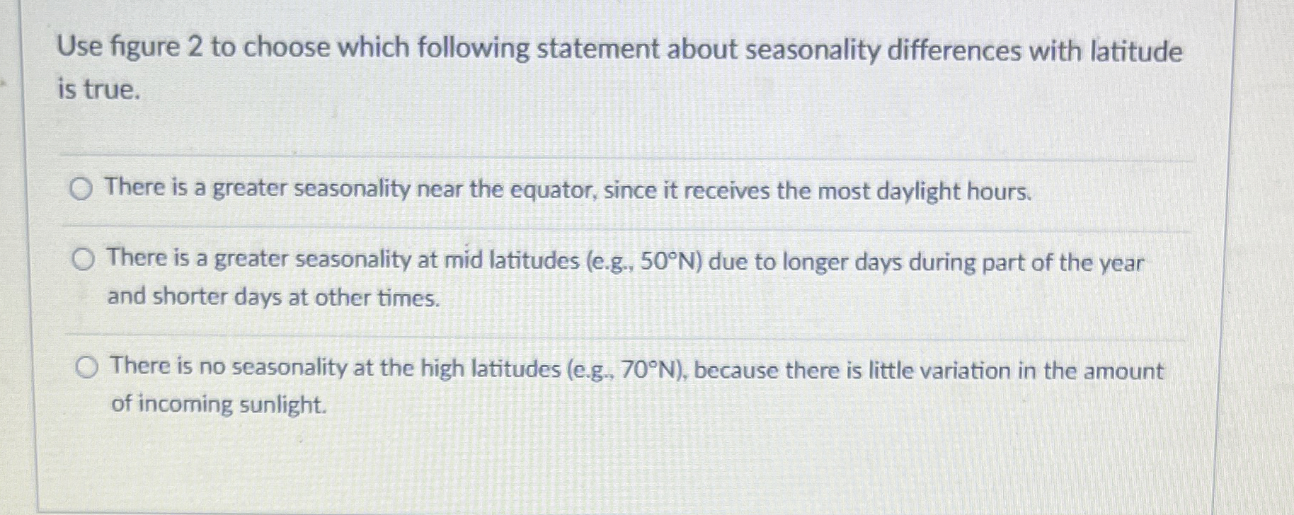 Solved Use figure 2 ﻿to choose which following statement | Chegg.com