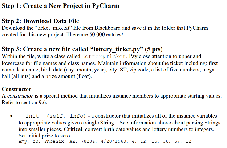Solved Step 3: Create a new file called | Chegg.com