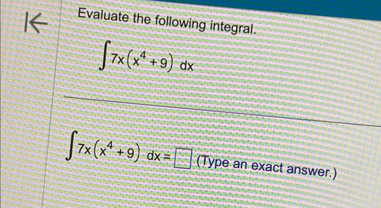 Solved Evaluate the following | Chegg.com