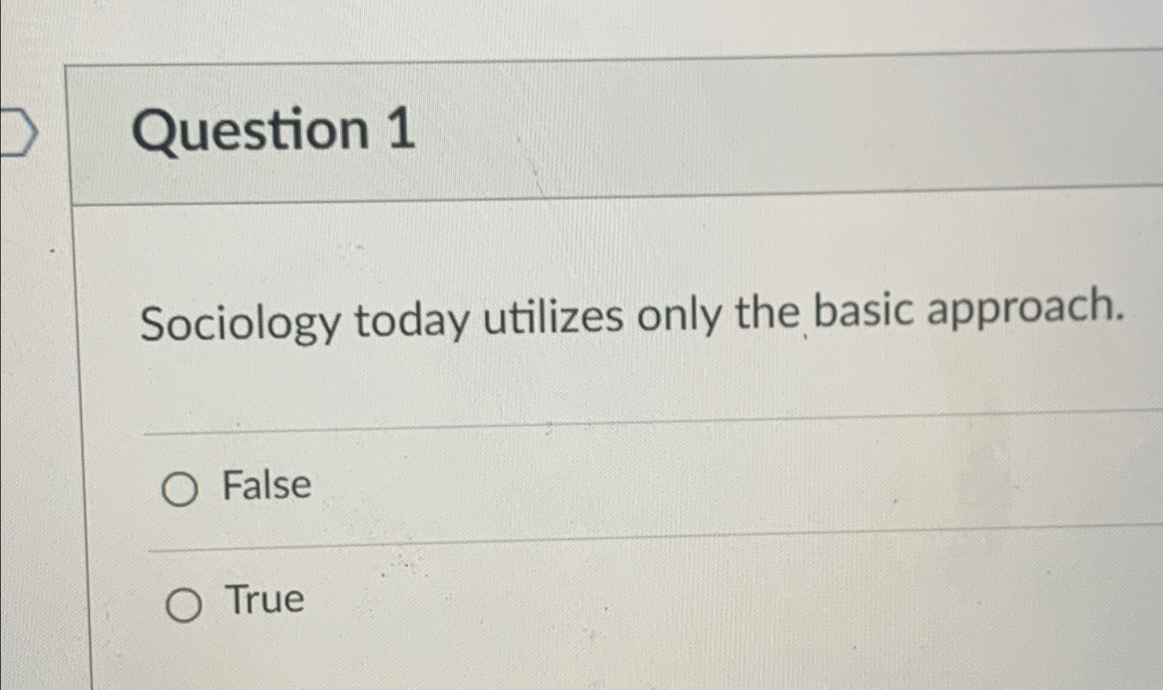 Solved Question 1Sociology today utilizes only the basic | Chegg.com