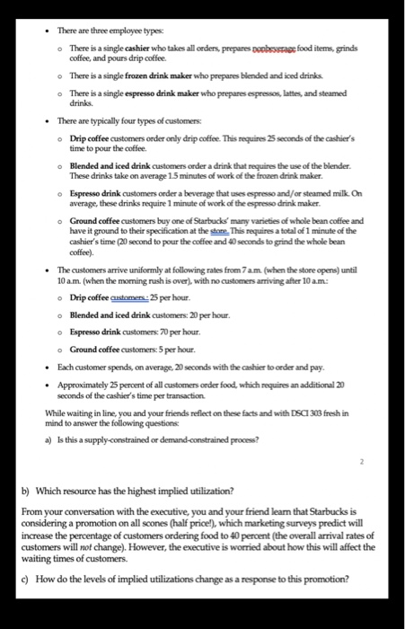 Solved There are three employee types: There is a single | Chegg.com