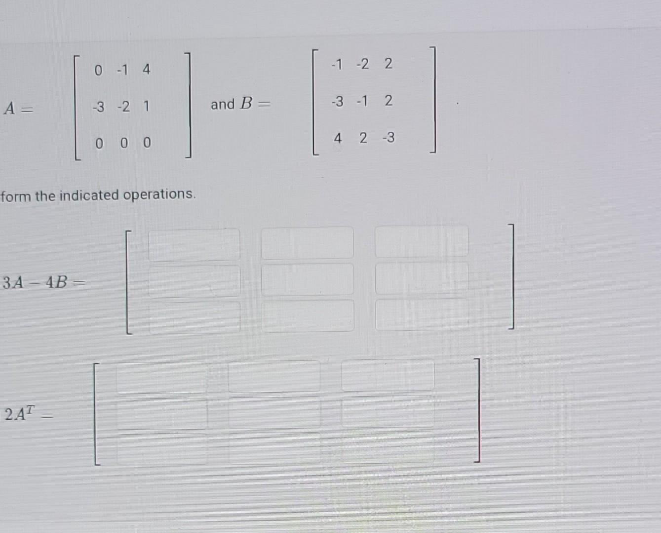 Solved A=⎣⎡−555−3−5−2−1−34−542⎦⎤ determine the following | Chegg.com