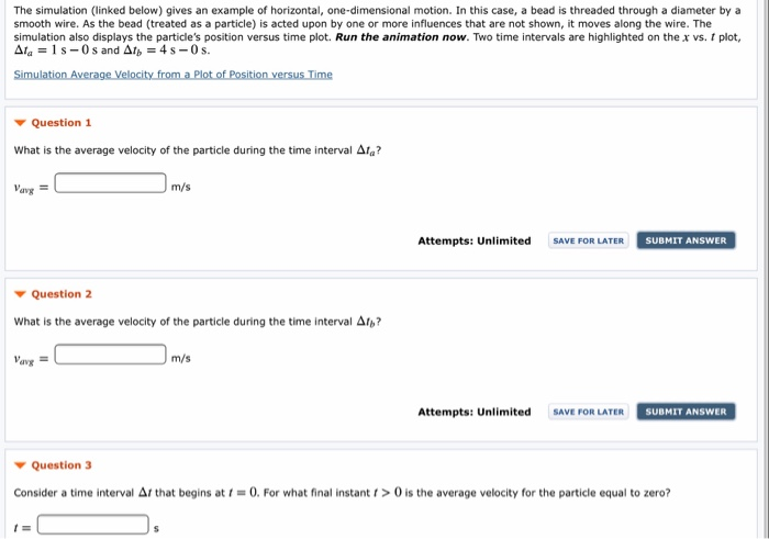 Solved The simulation (linked below) gives an example of | Chegg.com