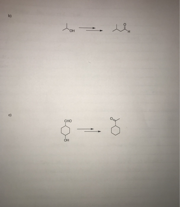 Solved 15. (24 points) Provide a sequence of reactions (show | Chegg.com