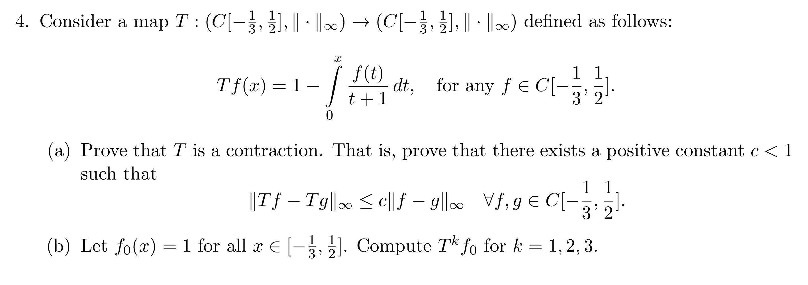 Solved Consider a map | Chegg.com