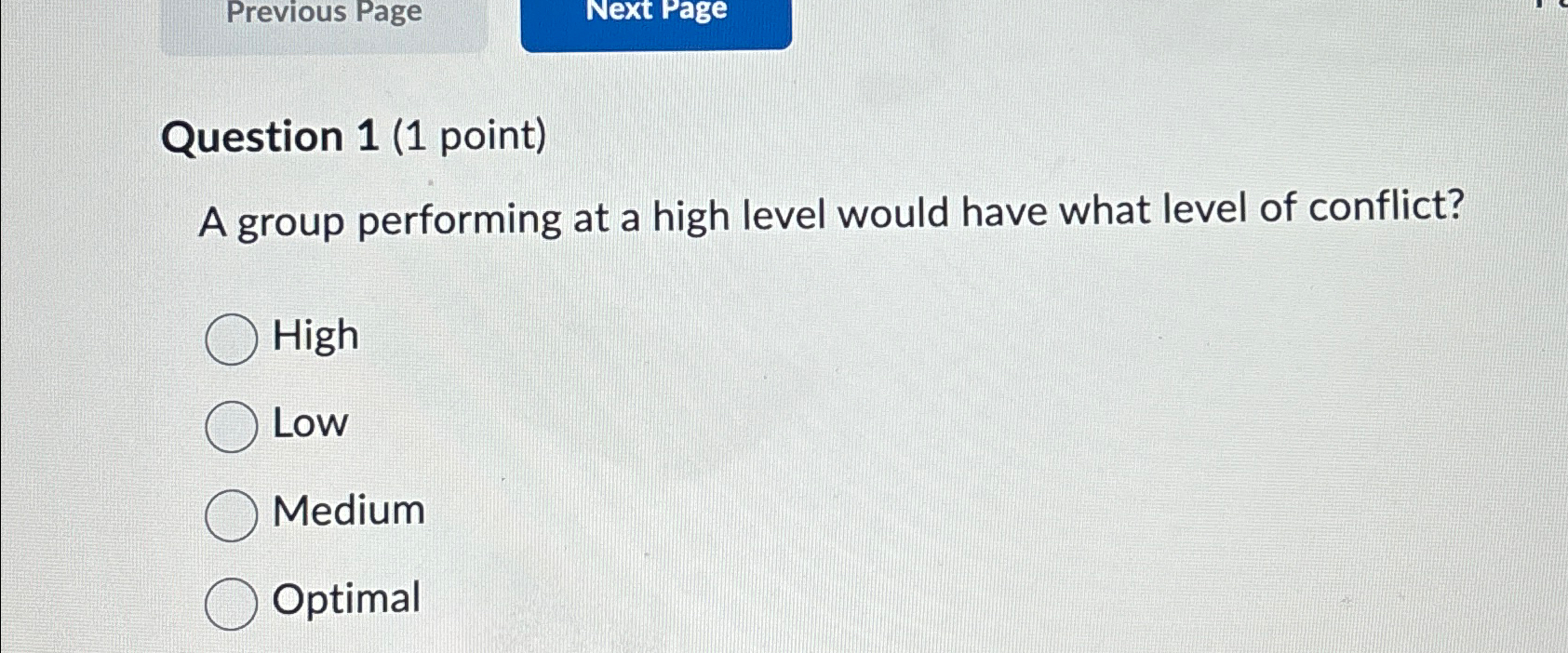 Solved Previous PageNext PageQuestion 1 (1 ﻿point)A group | Chegg.com