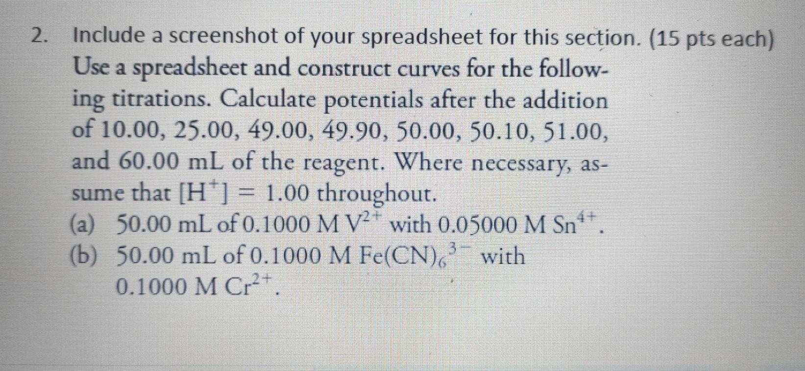 Solved 1. Calculate the problem below. (5 pts each) | Chegg.com