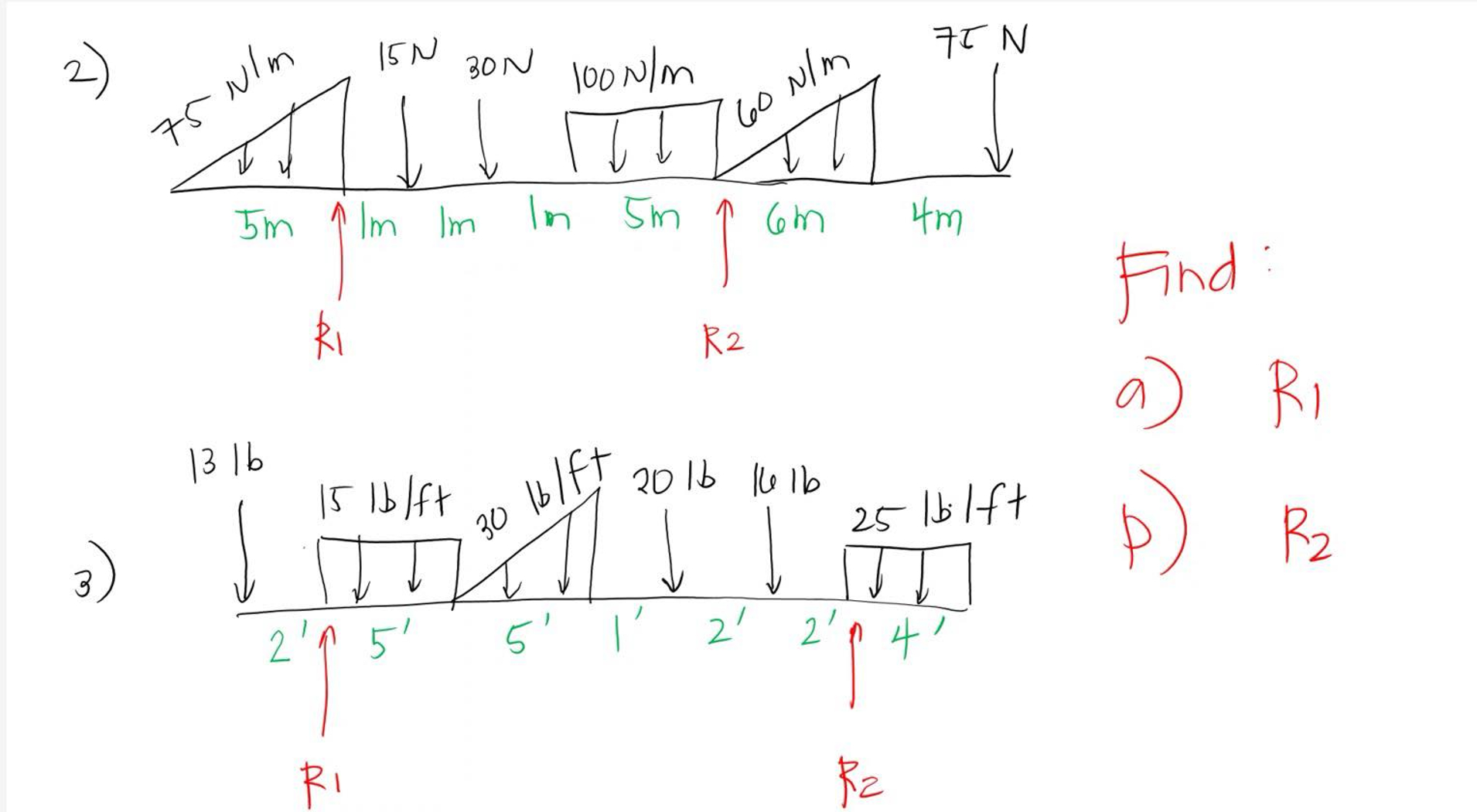 Solved Find:a) R1b) R2 | Chegg.com
