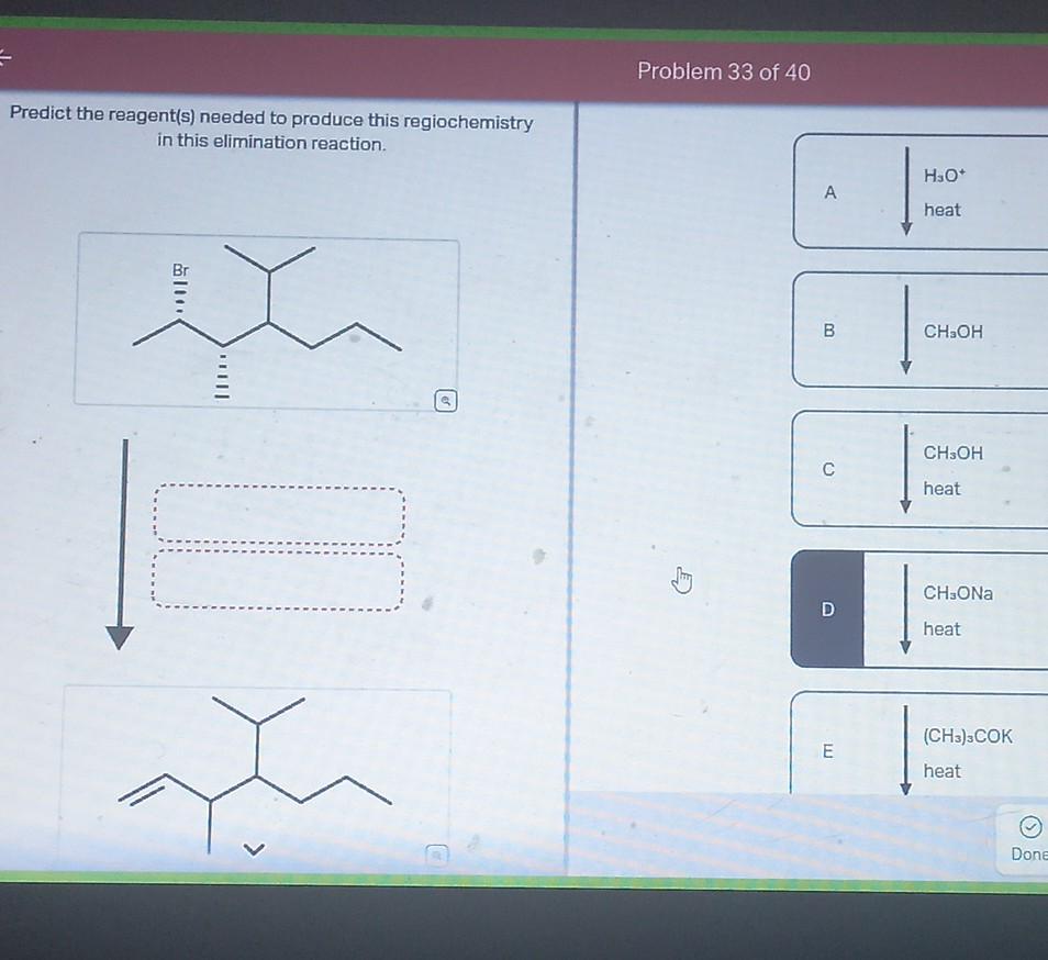 Solved Predict the reagent(s) needed to produce this | Chegg.com