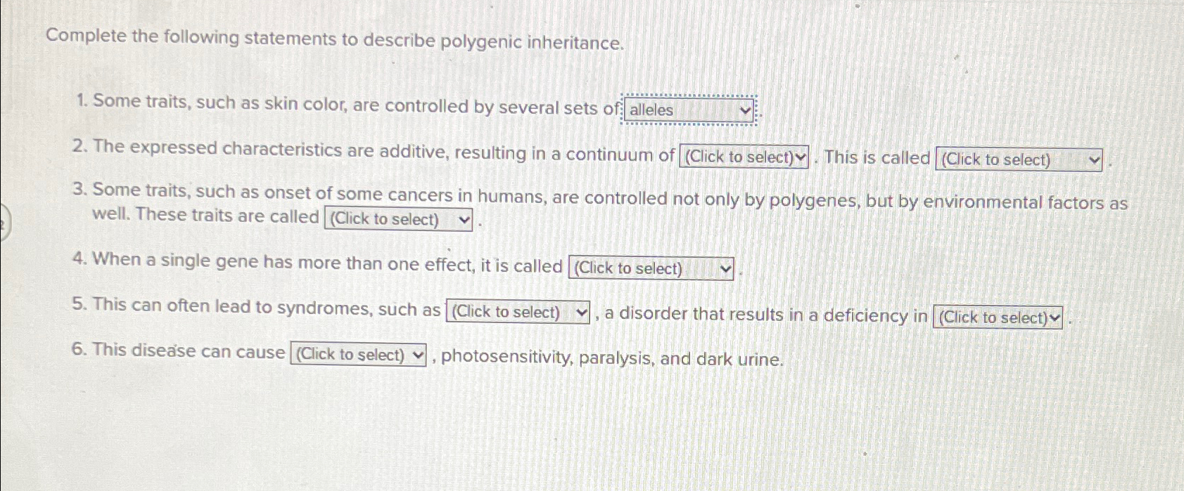 Solved Complete the following statements to describe | Chegg.com