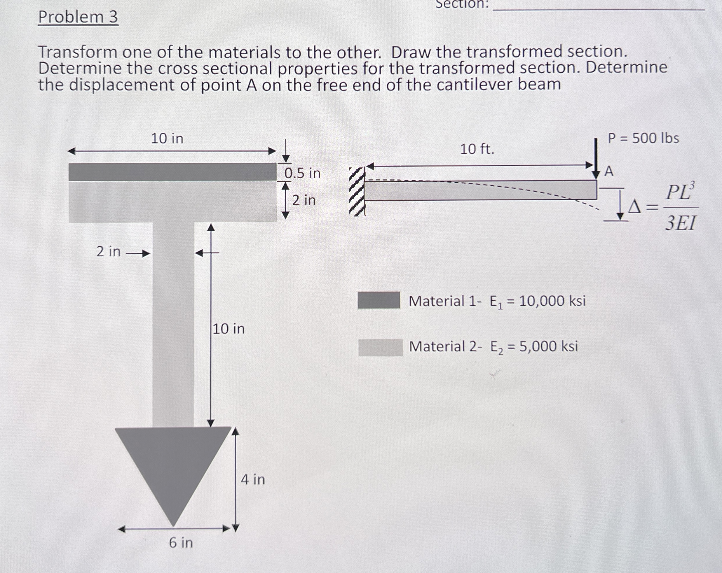 Solved Transform one of the materials to the other. Draw the | Chegg.com