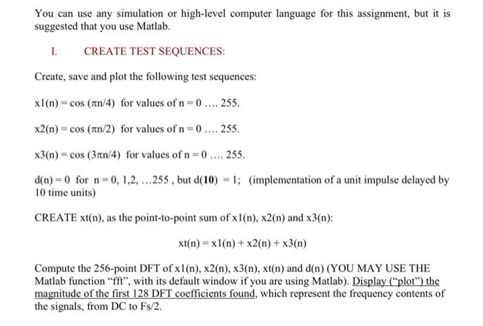 Solved You can use any simulation or high-level computer | Chegg.com