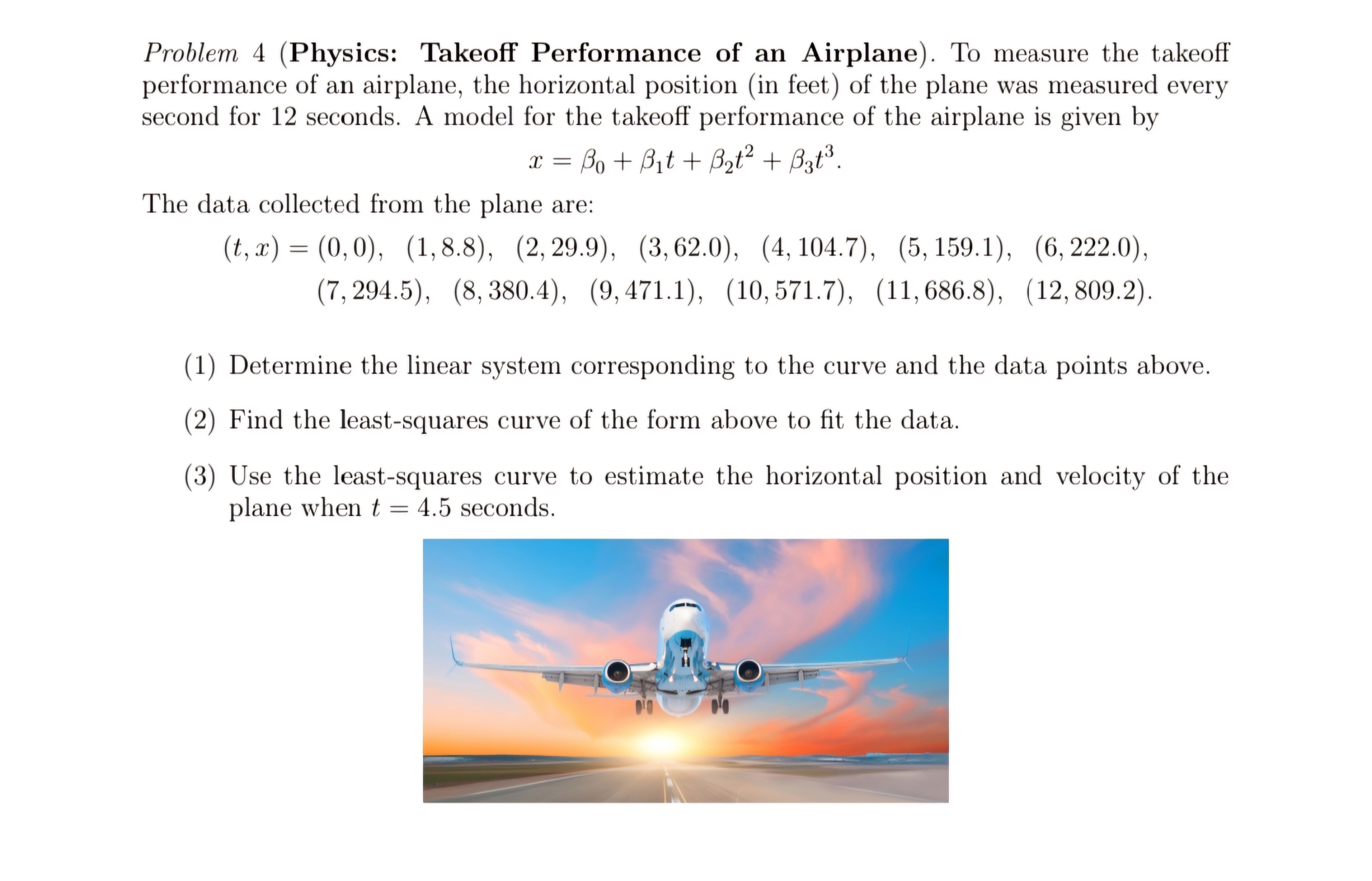 Solved without matlab or programming Problem 4 (Physics: | Chegg.com